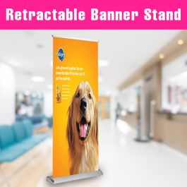 Retractable Banner Stand Deluxe
