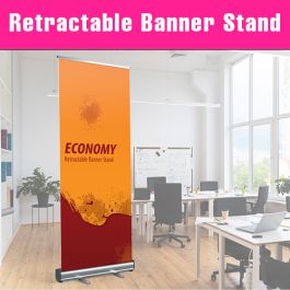 Retractable Banner Stand Economy